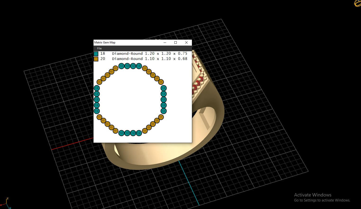 Fish Lux Ring - 3D Model by ZaraHM