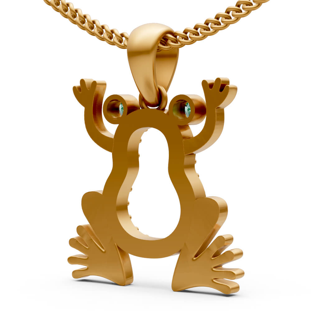Frog Lux Pendant - 3D Model by ZaraHM