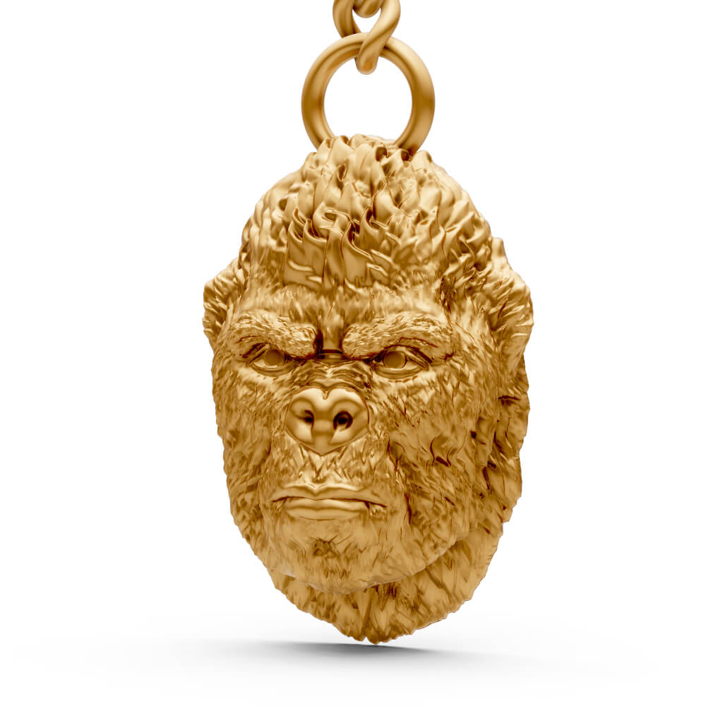 Gorilla Key Holder - 3D Model by ZaraHM
