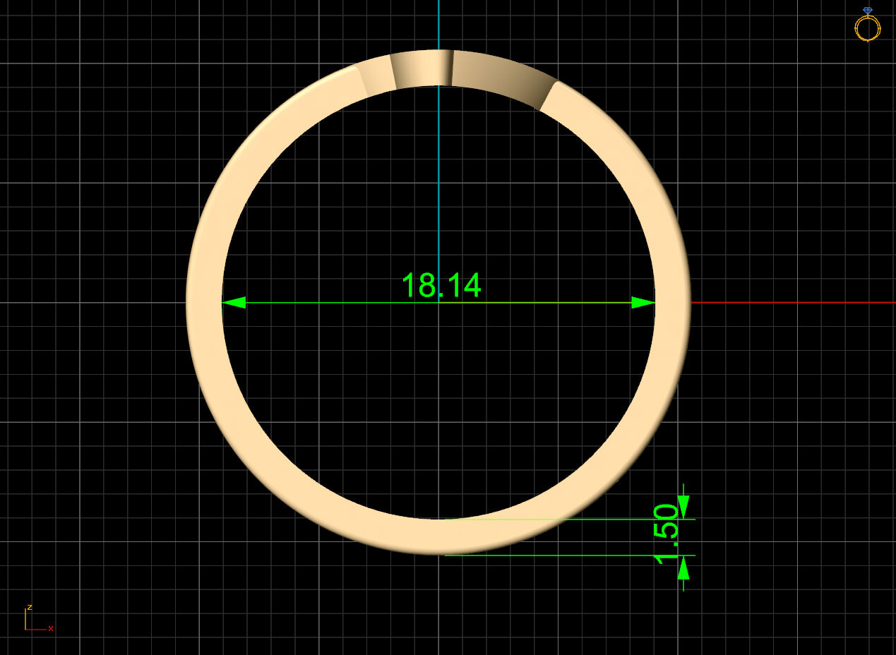Heart Music Ring - 3D Model by ZaraHM