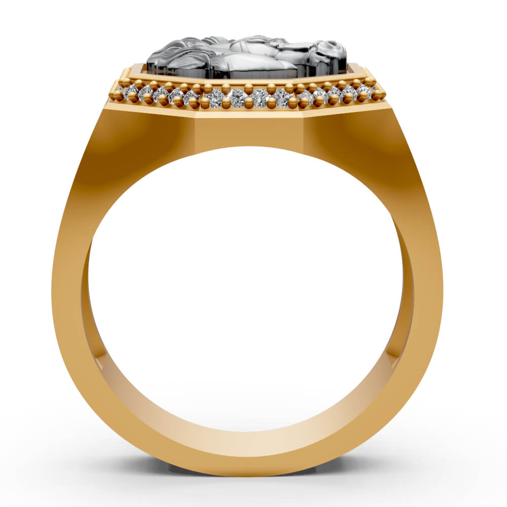 Horse Man Ring - 3D Model by ZaraHM