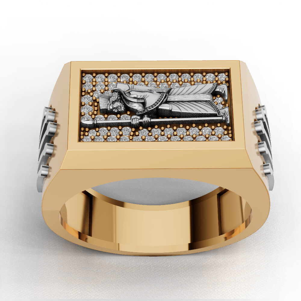 Iranian Soldier Ring - 3D Model by ZaraHM