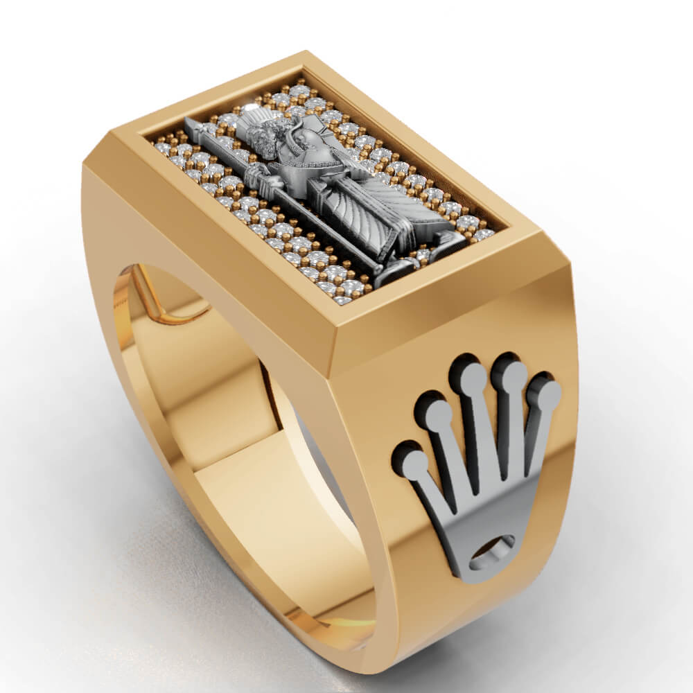 Iranian Soldier Ring - 3D Model by ZaraHM