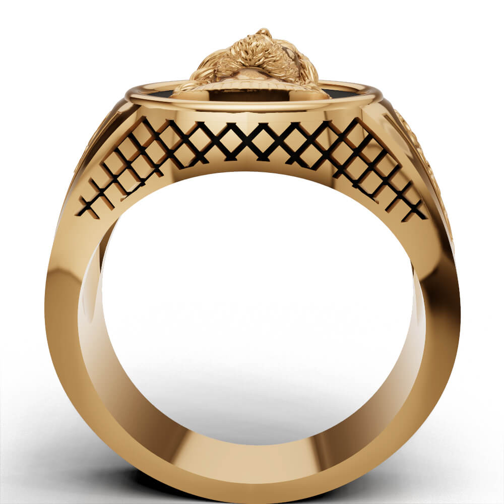 Jesus Christ Ring - 3D Model by ZaraHM