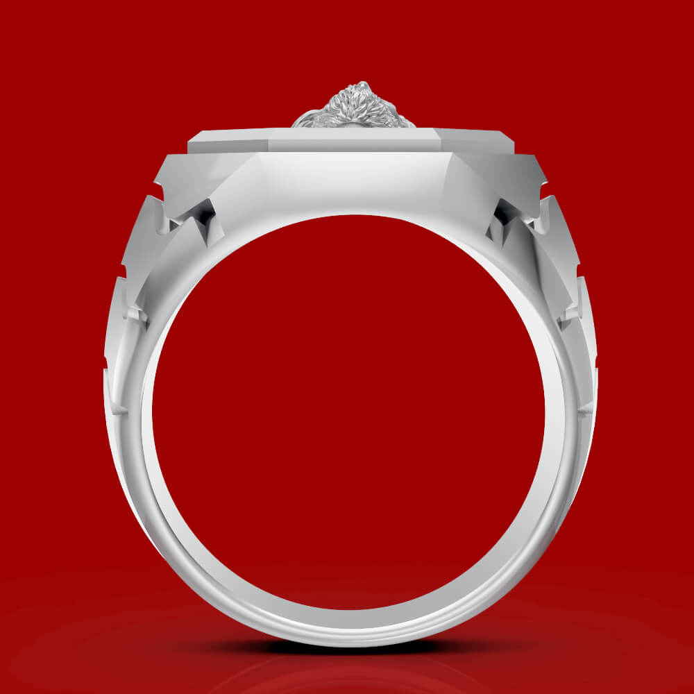 Jesus Christ Ring - 3D Model by ZaraHM
