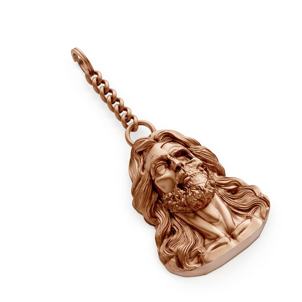 Jesus Christ Skull Key Holder - Free 3D Model by ZaraHM