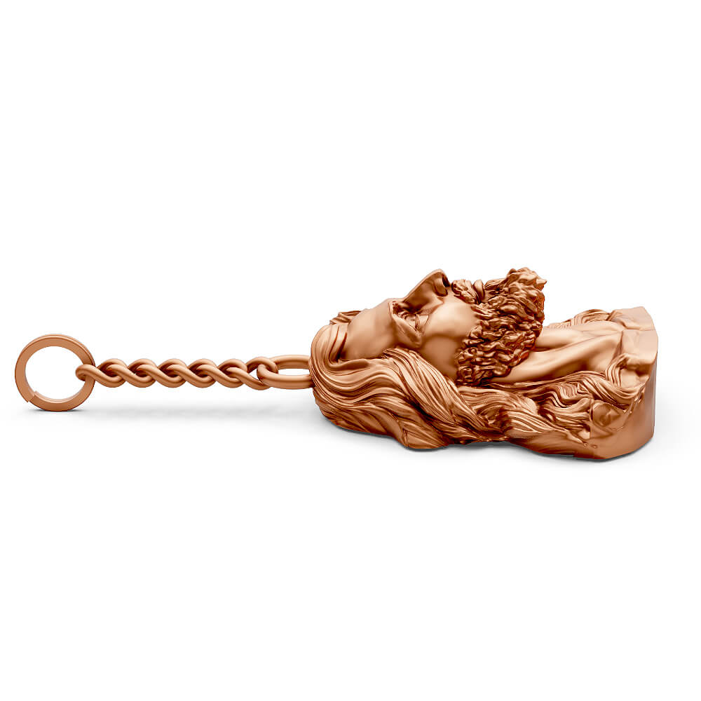 Jesus Christ Skull Key Holder - Free 3D Model by ZaraHM