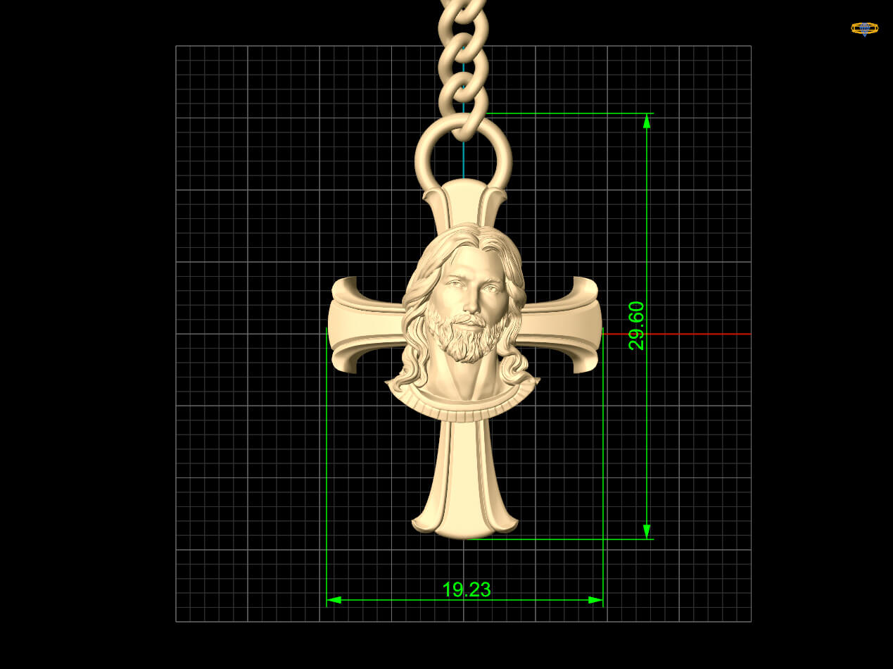 Jesus Key Holder - 3D Model by ZaraHM