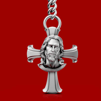Jesus Key Holder - 3D Model by ZaraHM