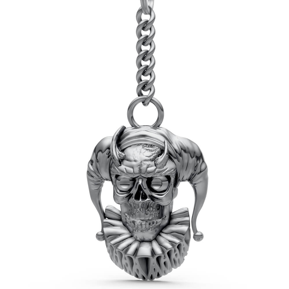 Joker Skull Key Holder - 3D Model by ZaraHM