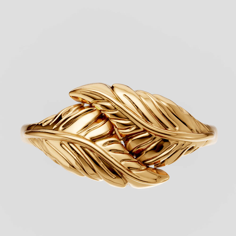 Leaf Lux Ring - 3D Model by ZaraHM