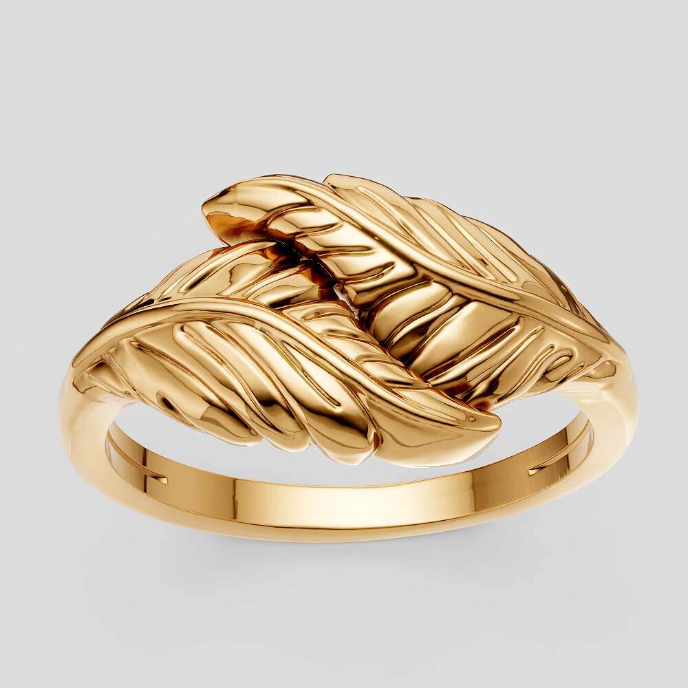 Leaf Lux Ring - 3D Model by ZaraHM