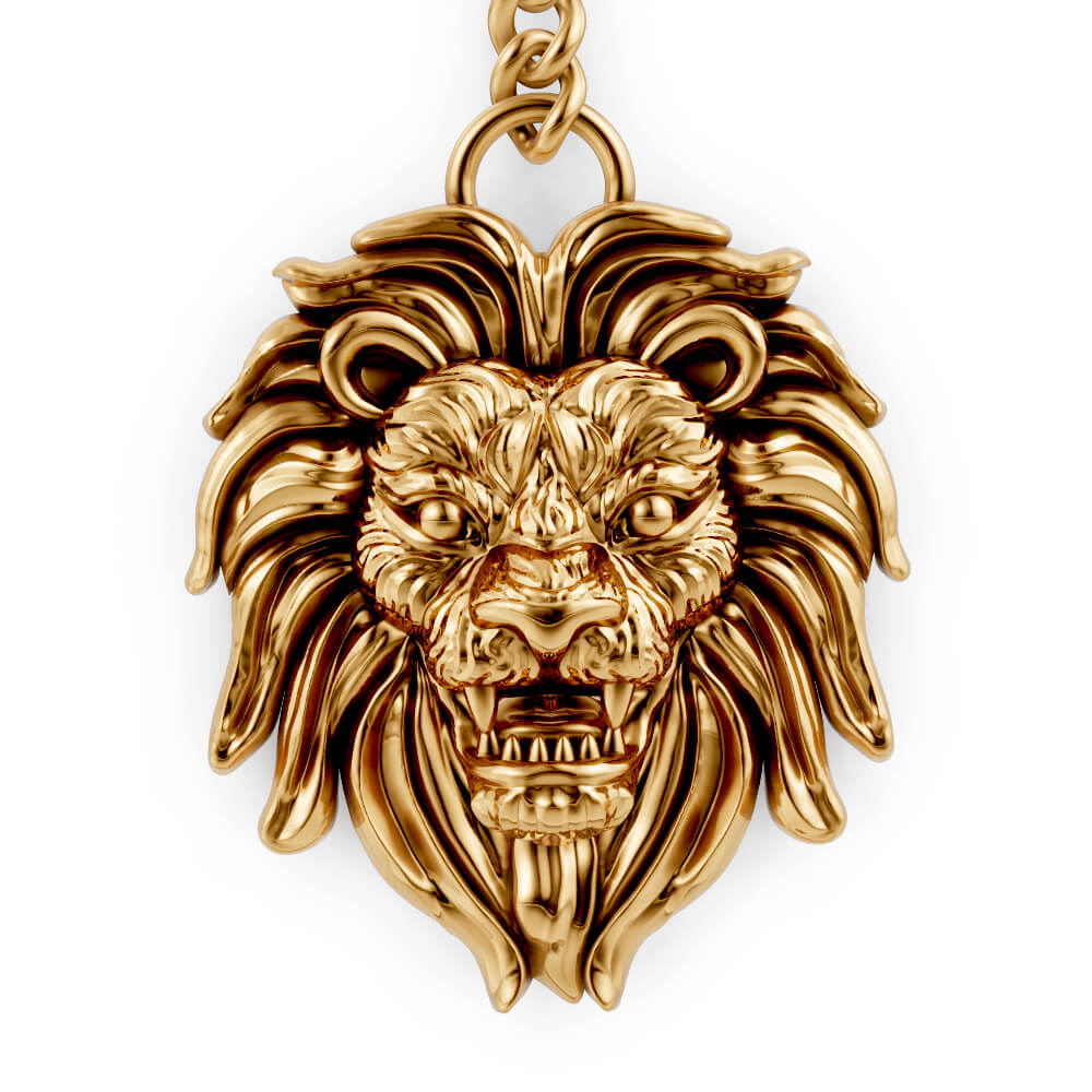 Lion Key Holder - 3D Model by ZaraHM