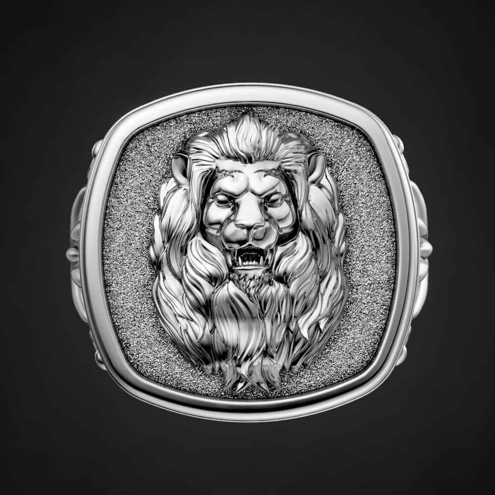 Lion Man Ring - 3D Model by ZaraHM