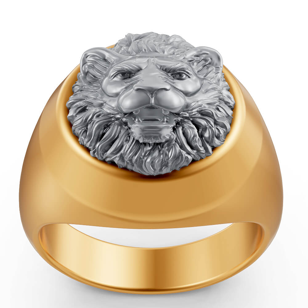 Lion Man Ring - 3D Model by ZaraHM