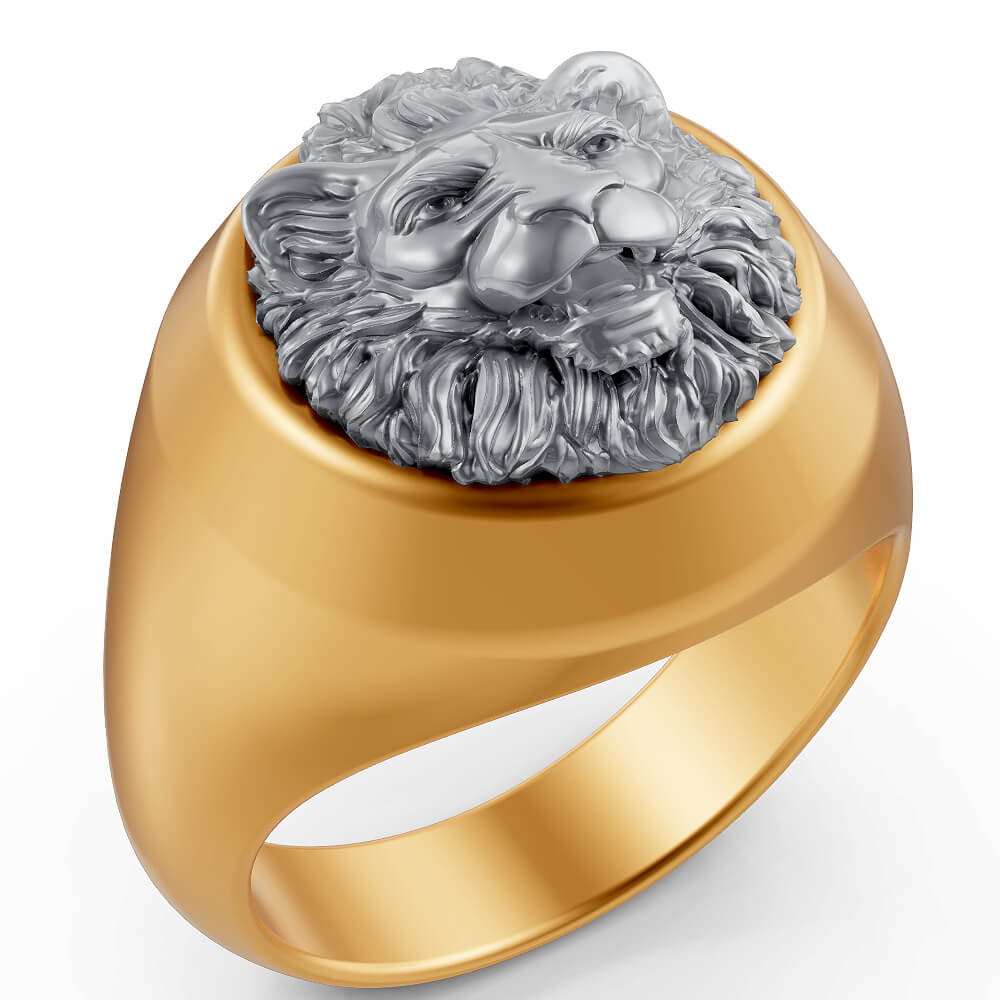 Lion Man Ring - 3D Model by ZaraHM