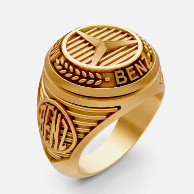 Lux Benz Ring - 3D Model by ZaraHM