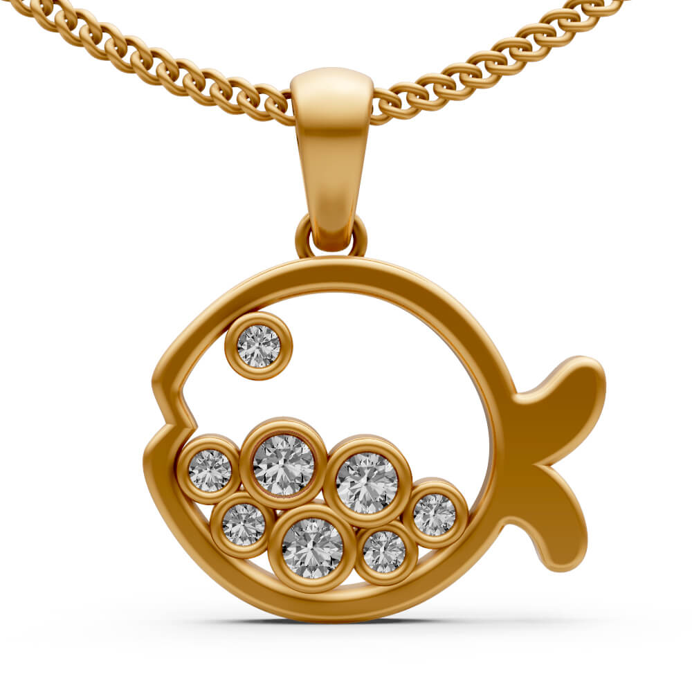 Lux Fish Pendant - 3D Model by ZaraHM