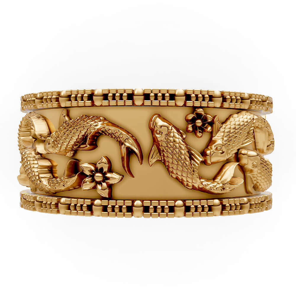 Lux Fish Ring - 3D Model by ZaraHM