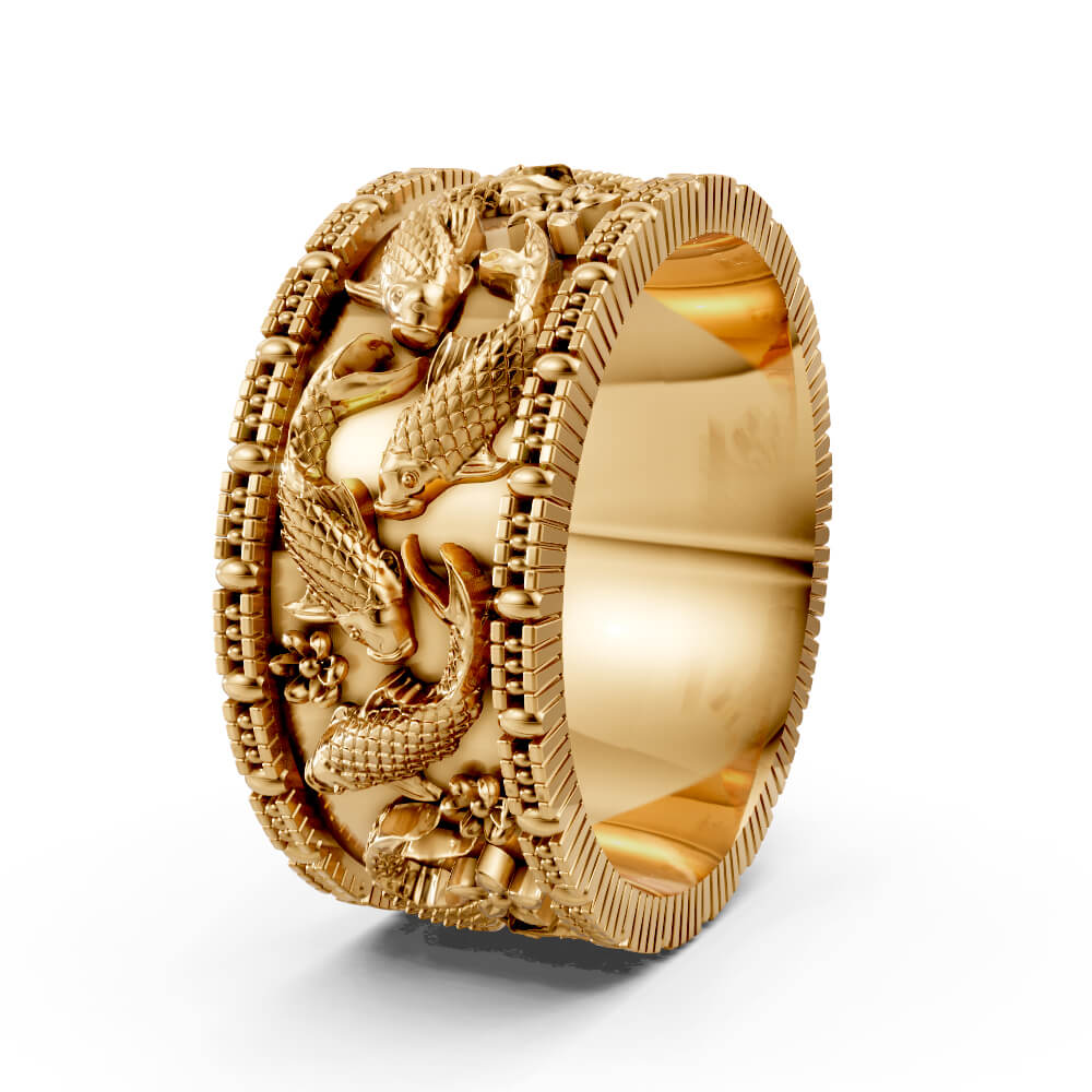 Lux Fish Ring - 3D Model by ZaraHM