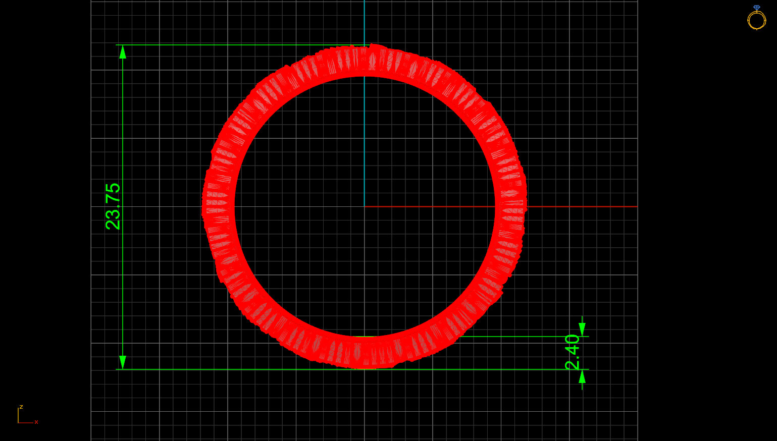 Lux Fish Ring - 3D Model by ZaraHM