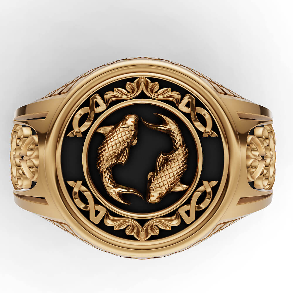 Lux Fish Ring - 3D Model by ZaraHM