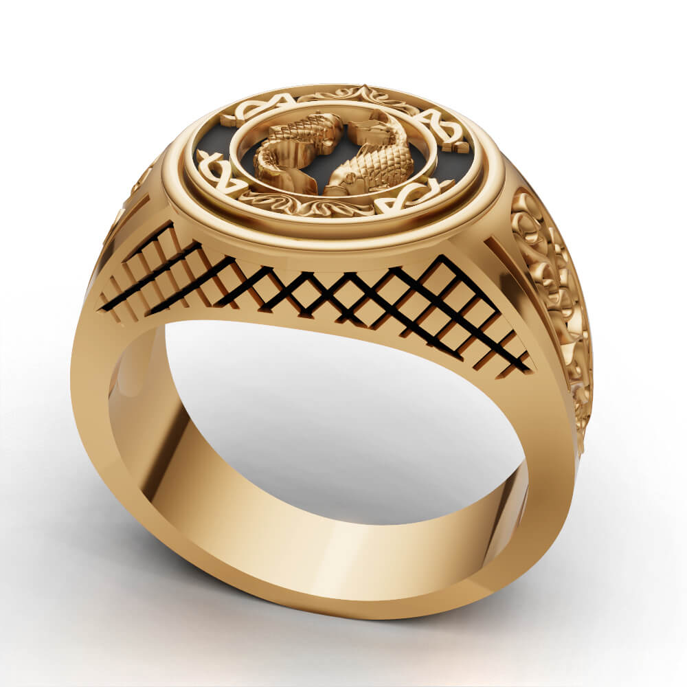 Lux Fish Ring - 3D Model by ZaraHM