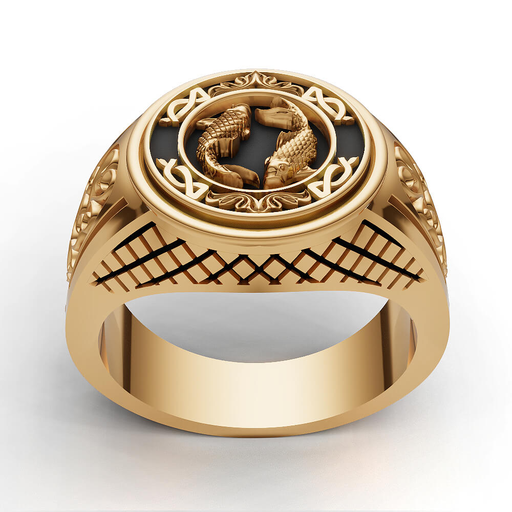 Lux Fish Ring - 3D Model by ZaraHM