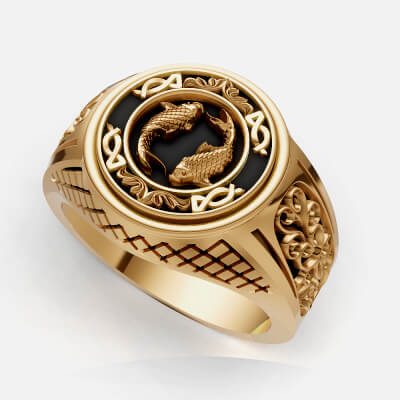 Lux Fish Ring - 3D Model by ZaraHM