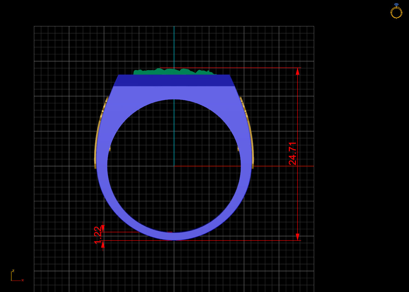 Lux Horse Ring - 3D Model by ZaraHM