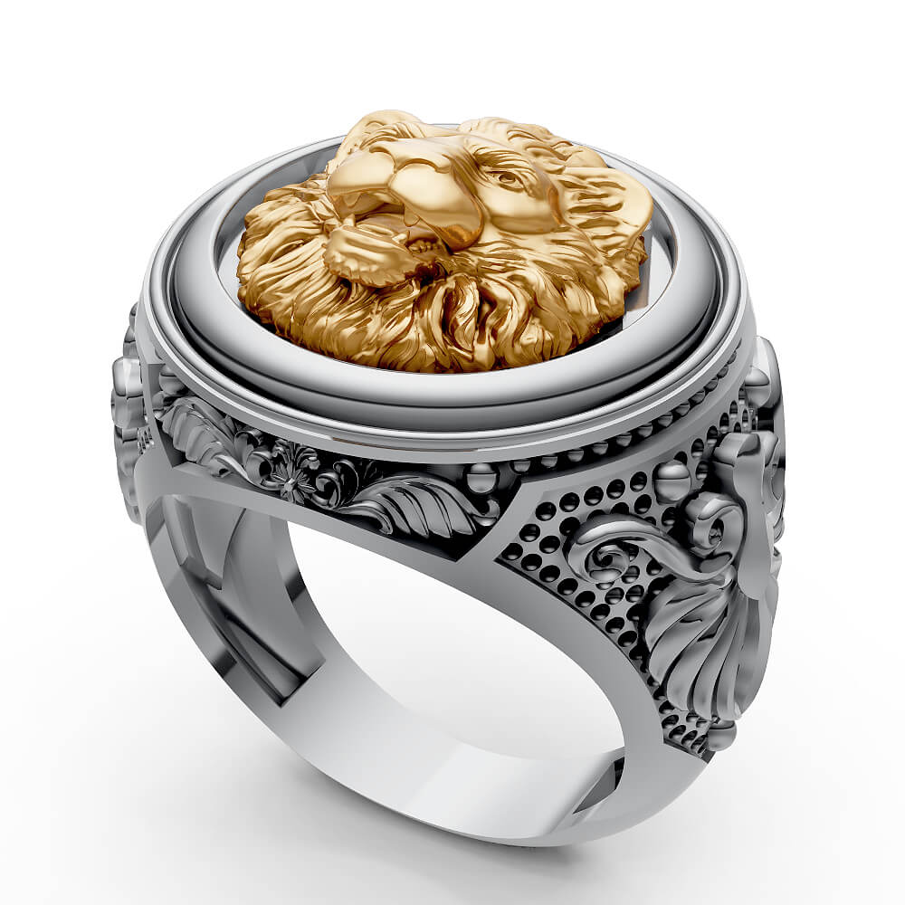 Lux Lion Ring - 3D Model by ZaraHM