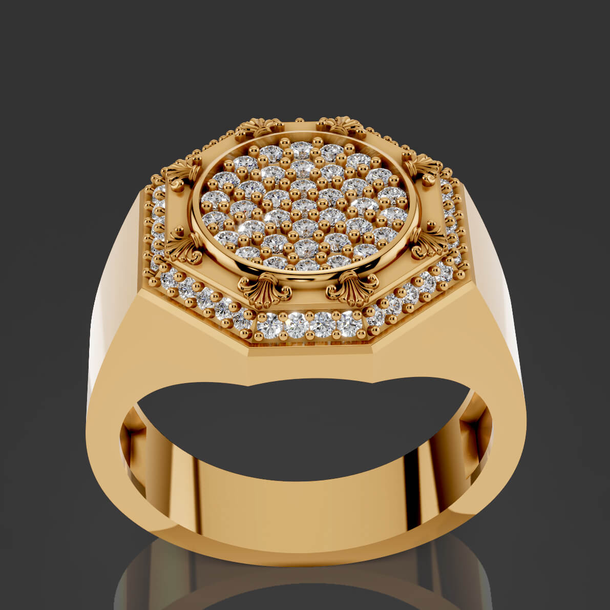 Lux Man Ring - 3D Model by ZaraHM