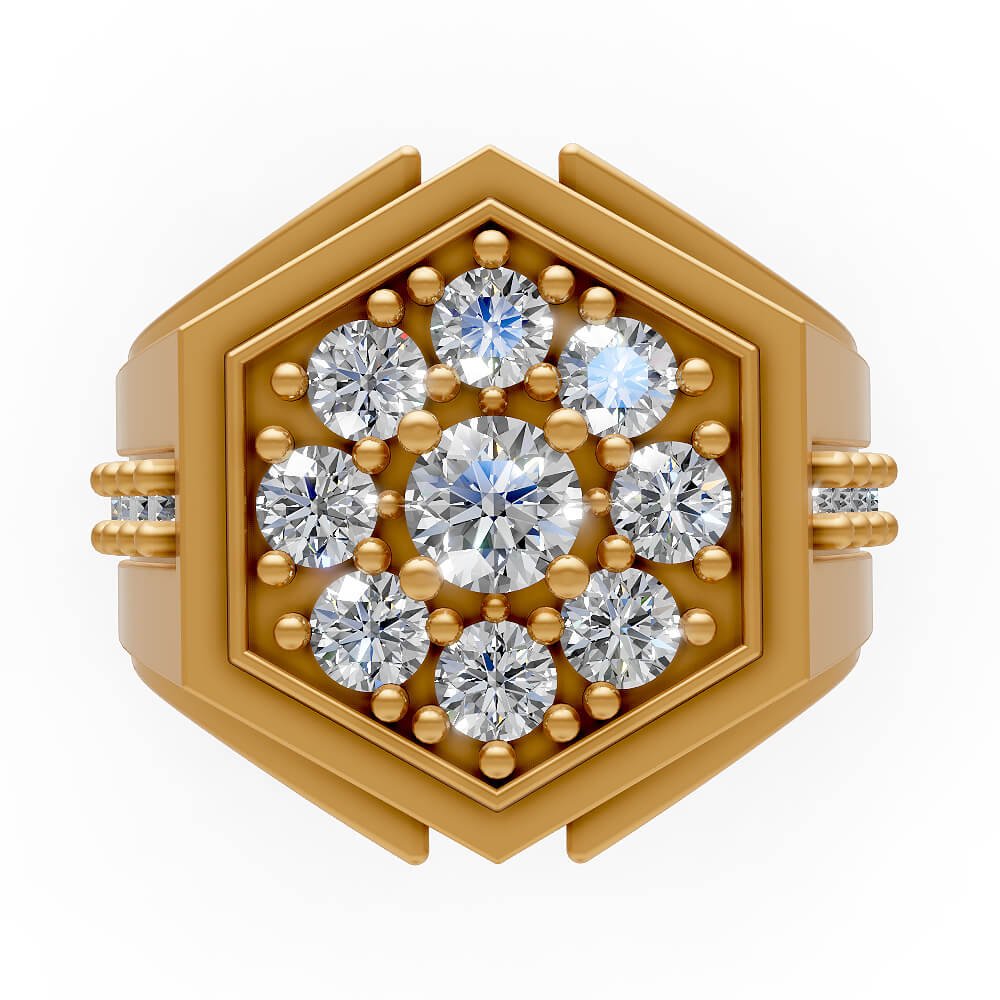 Lux Man Ring - 3D Model by ZaraHM