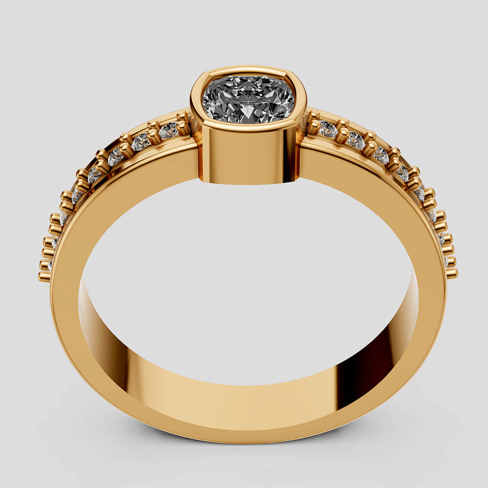 Lux Gem Ring - 3D Model by ZaraHM