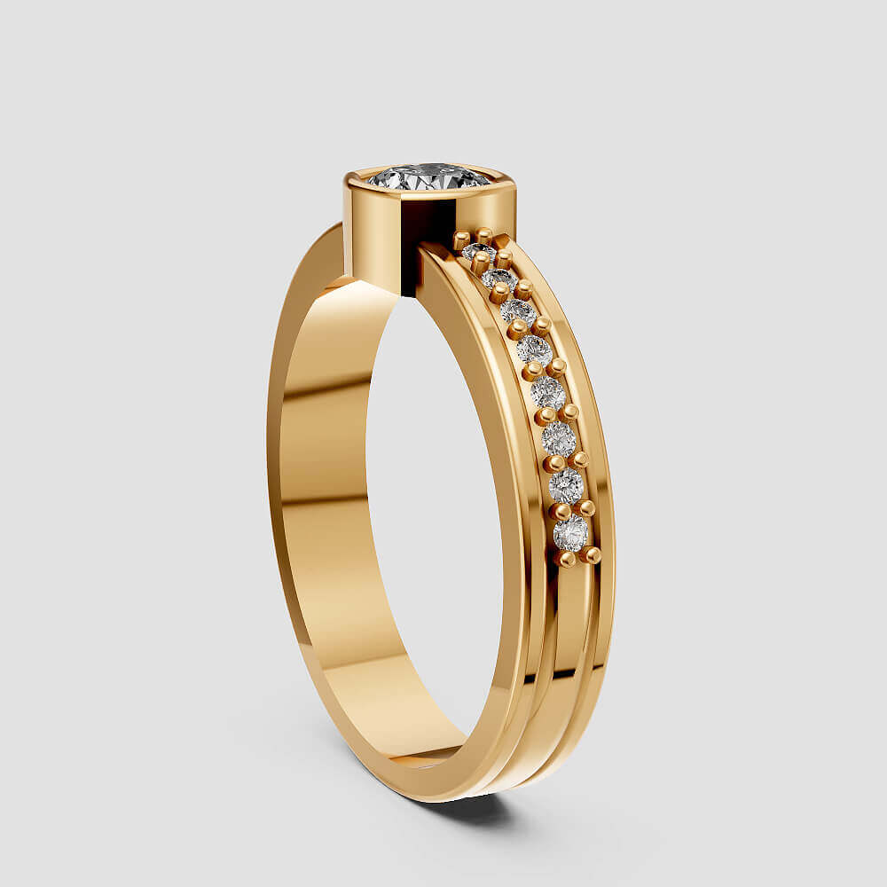 Lux Gem Ring - 3D Model by ZaraHM