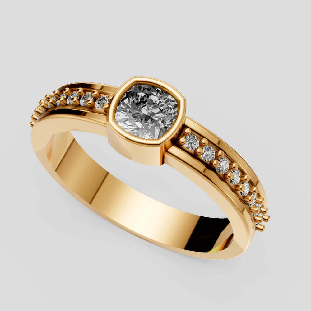 Lux Gem Ring - 3D Model by ZaraHM