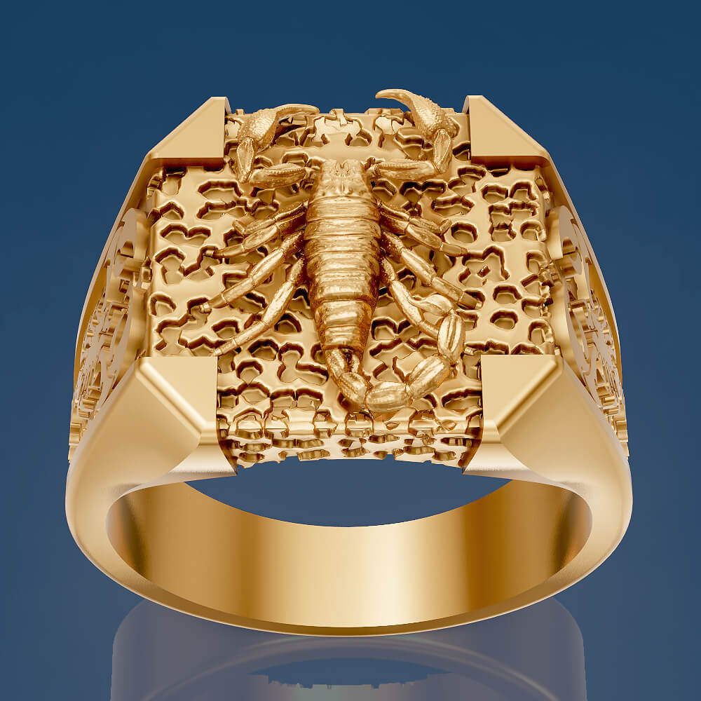 Lux Scorpion Ring - 3D Model by ZaraHM