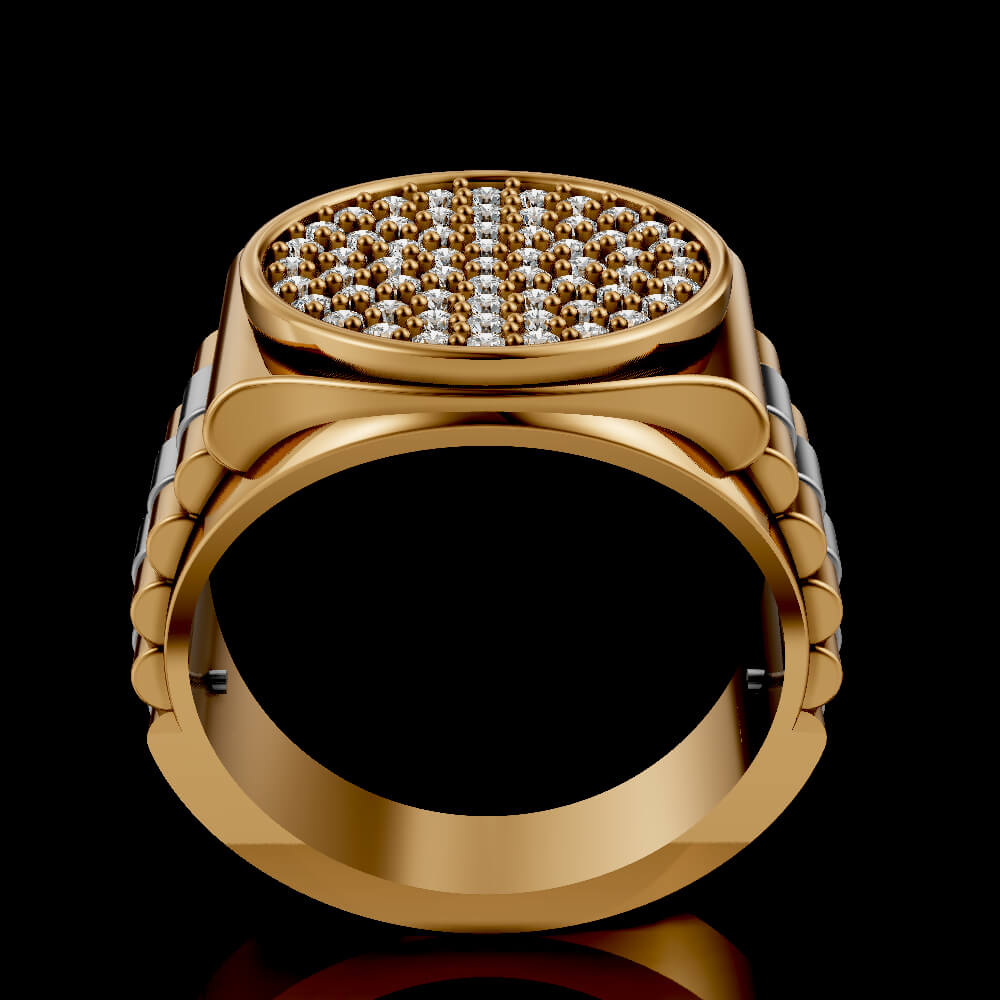 Man Lux Ring - 3D Model by ZaraHM