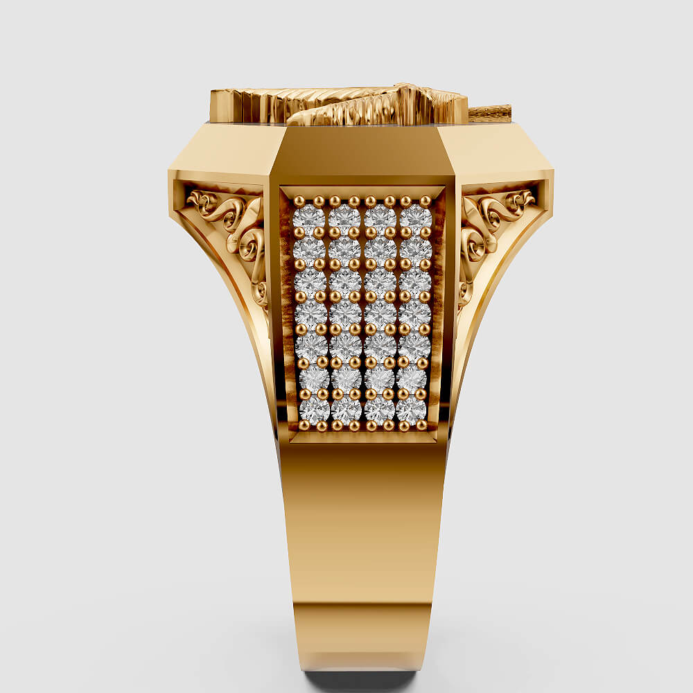 Marijuana Ring - 3D Model by ZaraHM