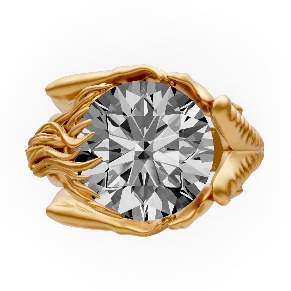 Mermaid Ring - 3D Model by ZaraHM