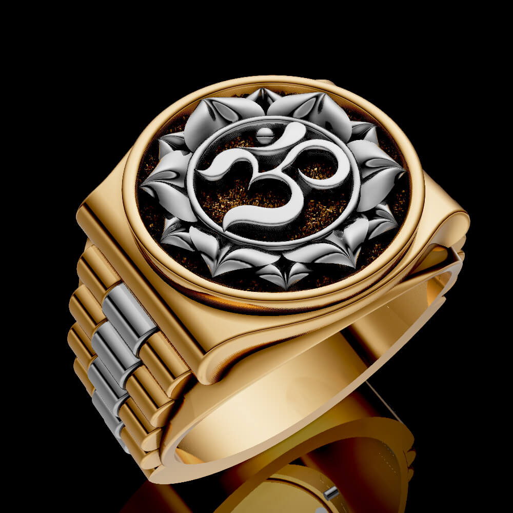 Ohm Man Ring - 3D Model by ZaraHM