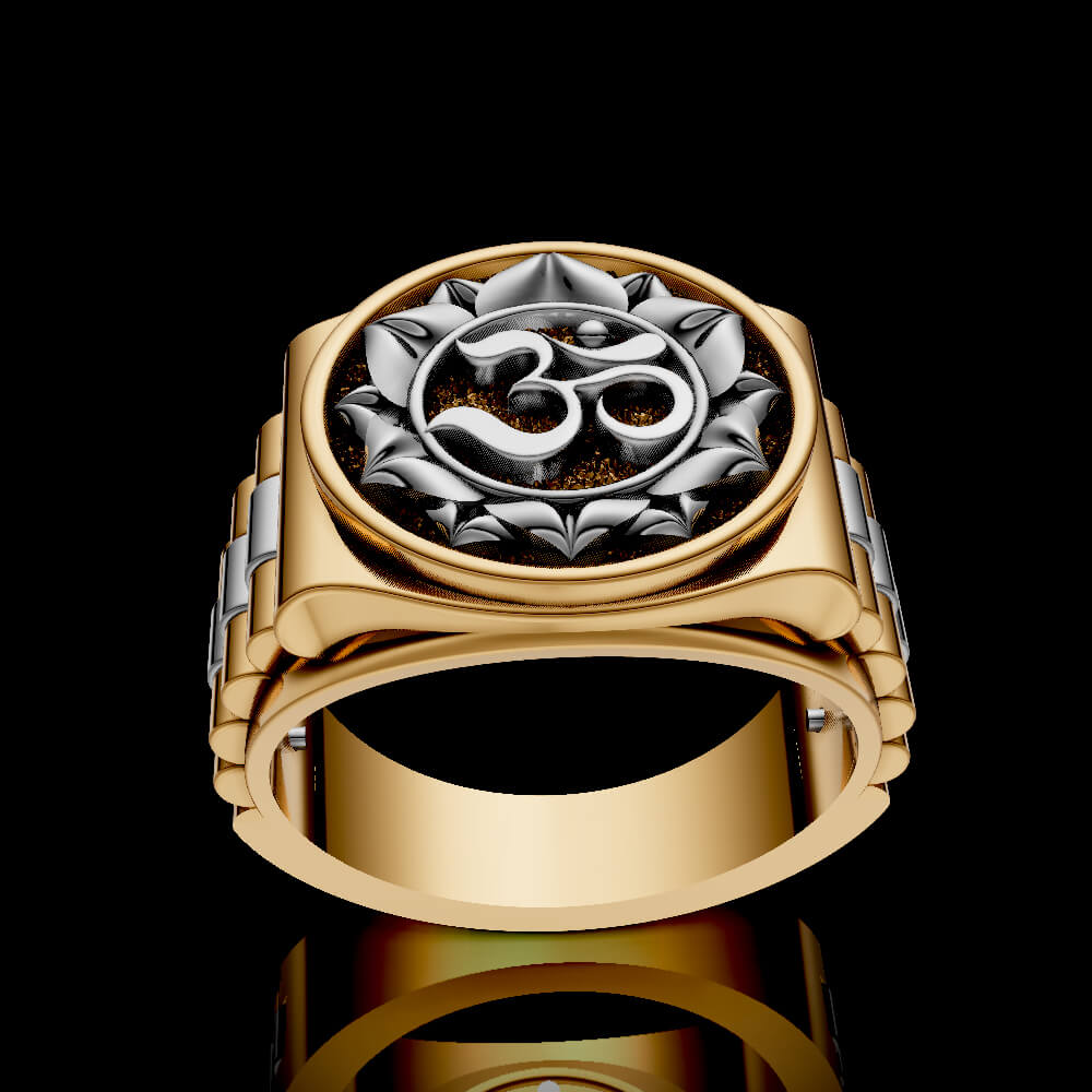 Ohm Man Ring - 3D Model by ZaraHM