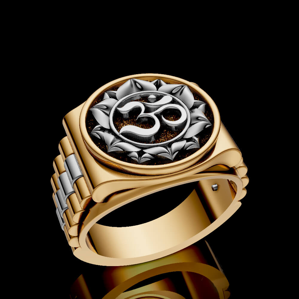 Ohm Man Ring - 3D Model by ZaraHM