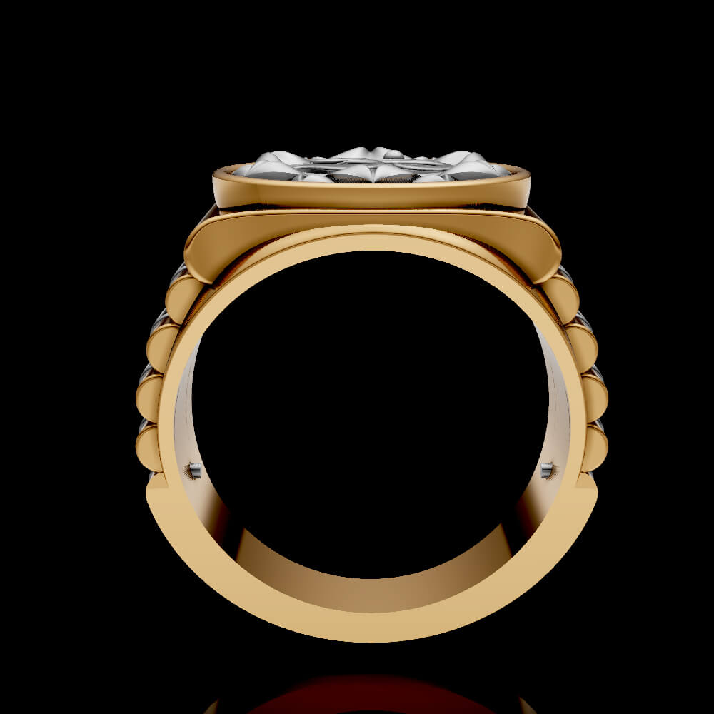 Ohm Man Ring - 3D Model by ZaraHM