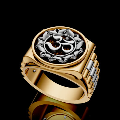 Ohm Man Ring - 3D Model by ZaraHM