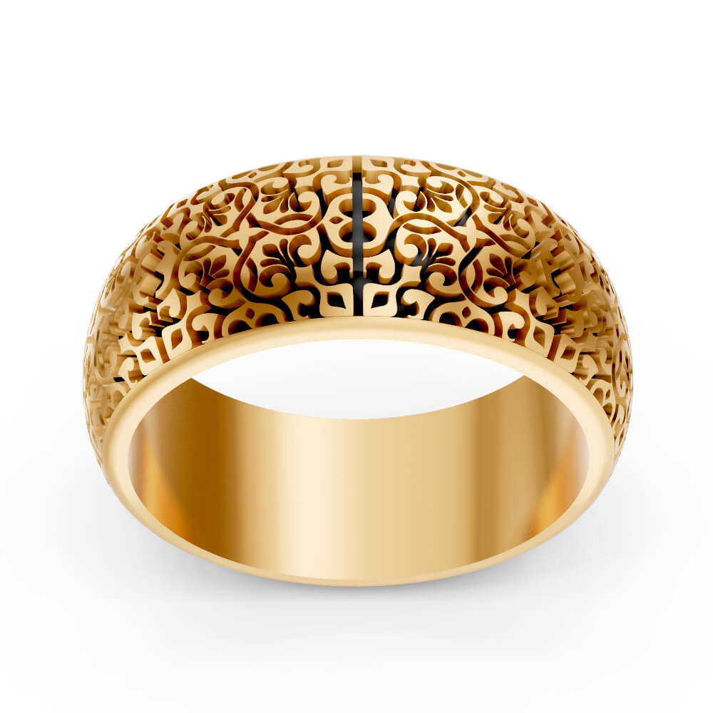 Ornamental Ring - 3D Model by ZaraHM