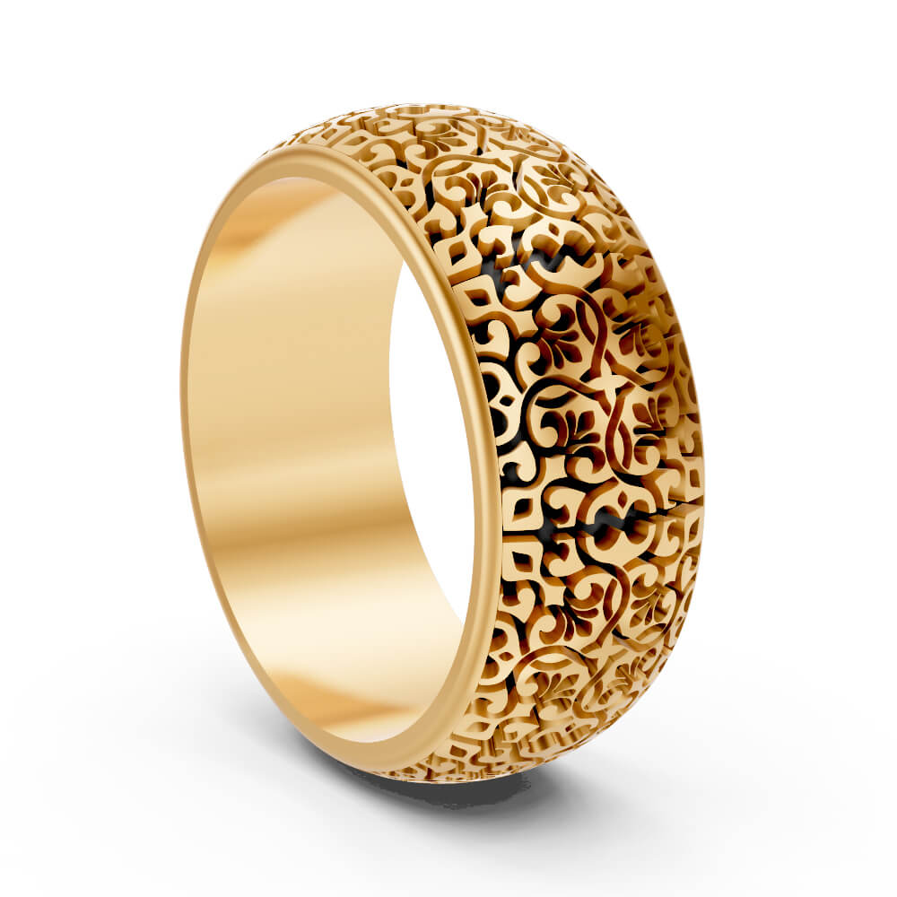 Ornamental Ring - 3D Model by ZaraHM