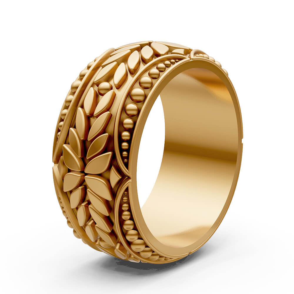 Ornamental Ring - 3D Model by ZaraHM