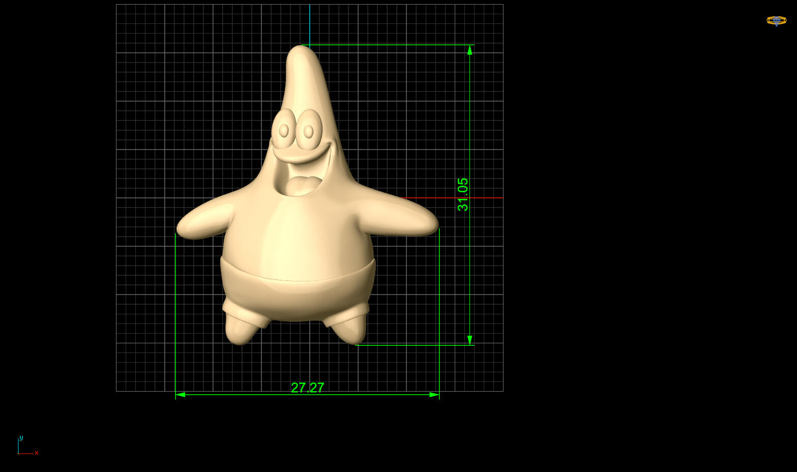 Patrick Fantasy CNC - 3D Model by ZaraHM