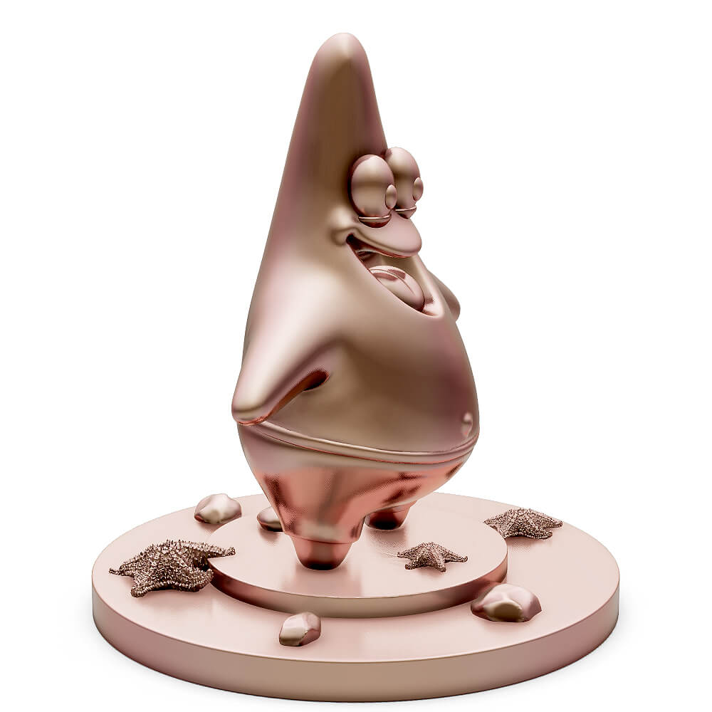 Patrick Statue - 3D Model by ZaraHM